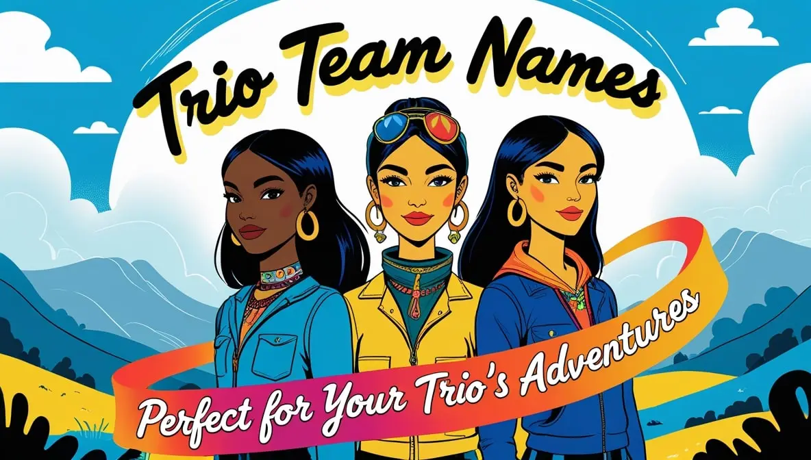 120 Trio Team Names - Perfect for Your Trio's Adventures